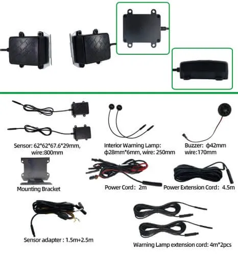 Car universal blind spot monitoring system BSM 24G V3 vendor