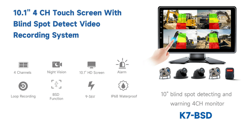 Truck Blind spot camera system supplier-oyielectronic