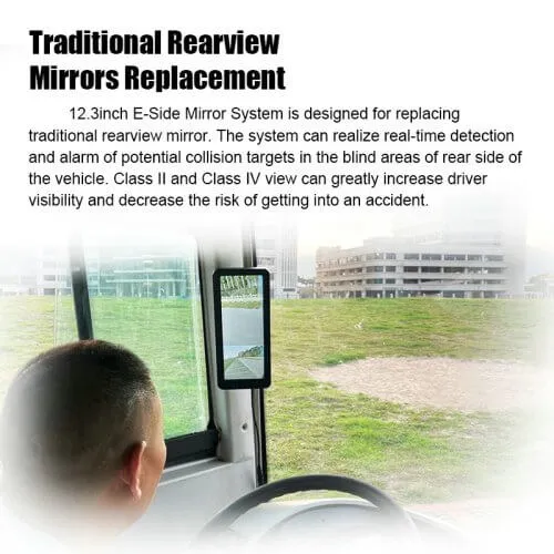 12.3 inch Electronic rear view mirror monitor supplier