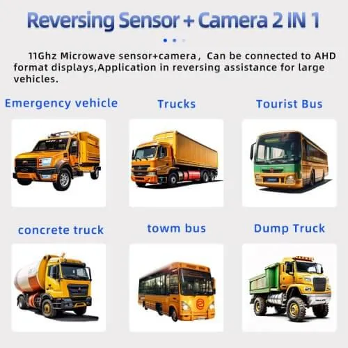 Parking assist sensor AD11 microwave radar reverse camera