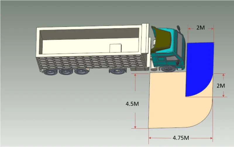 Camera Monitor System (CMS) TF108 MSV25 rear view mirror